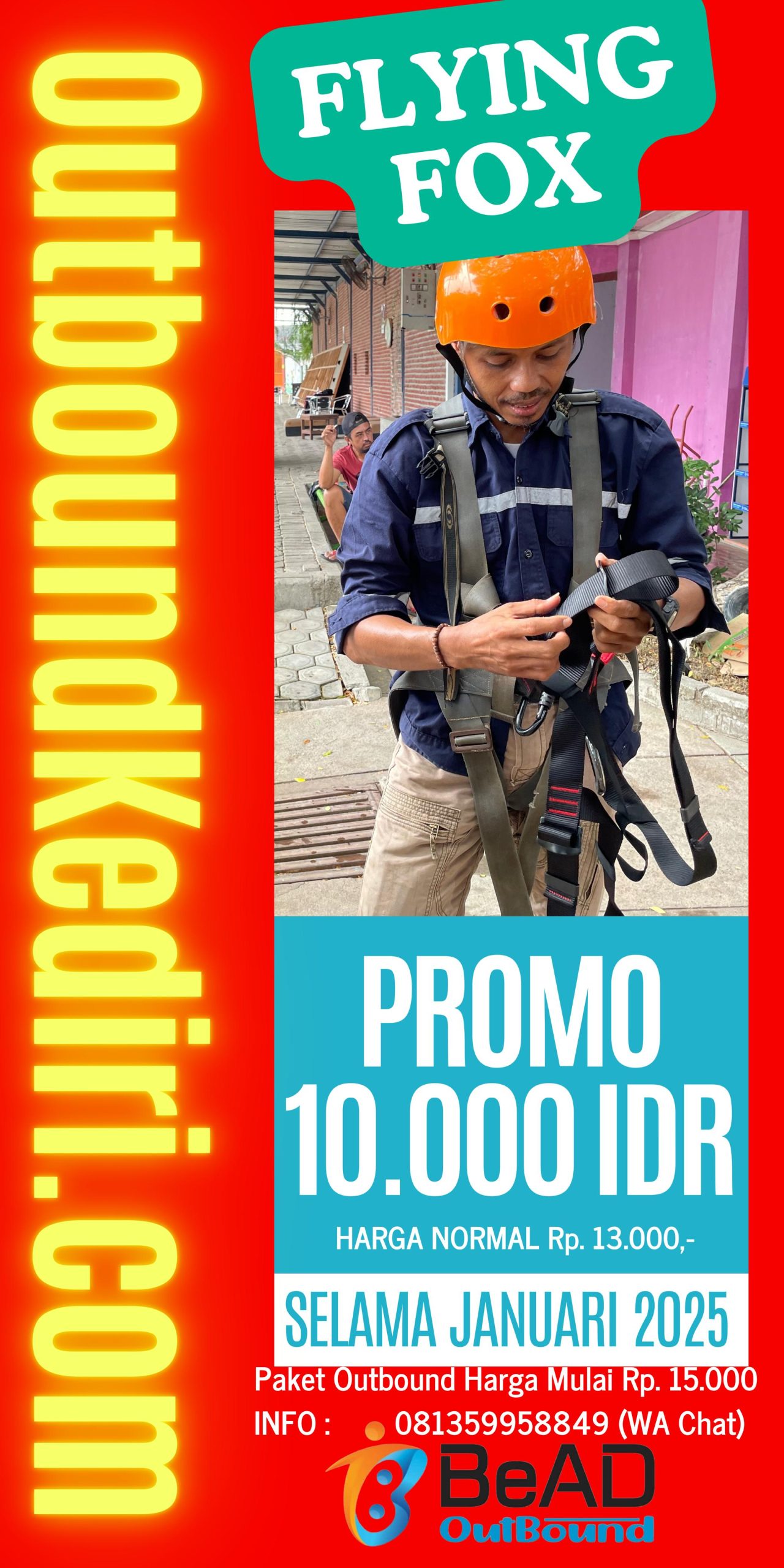 Outbound Anak dan Flying Fox di Kediri - Outbound Paggora - Outbound ...